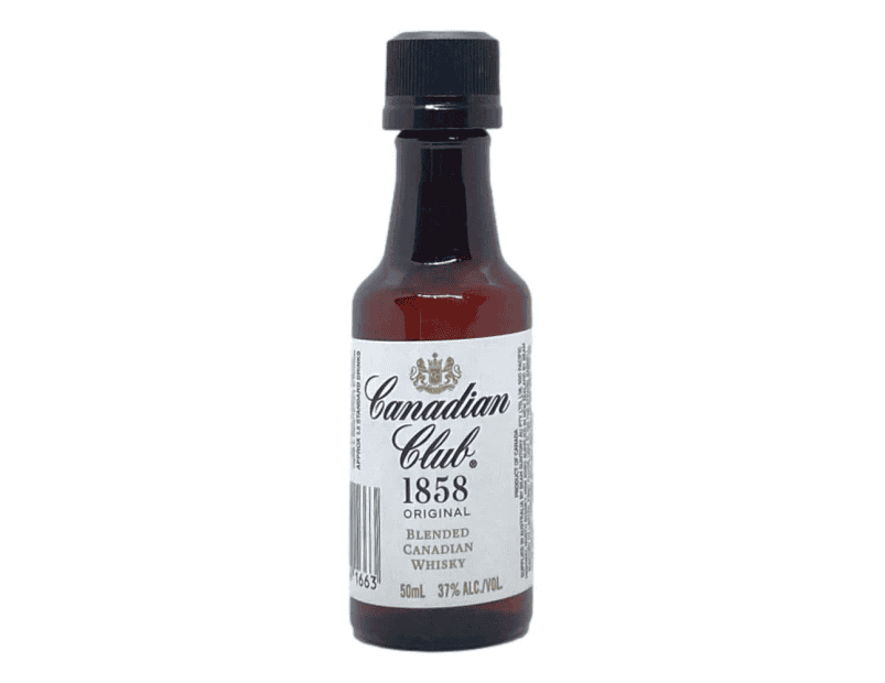 Canadian Club 37% ABV 50ml Miniature – Uisuki.com.au