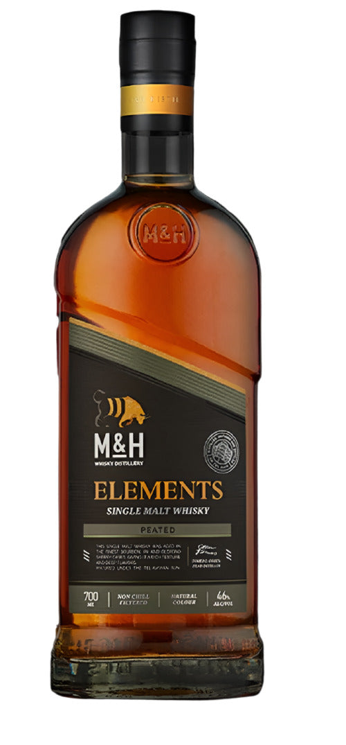 M&H Israeli Elements Peated Single Malt Scotch Whisky (700ml) – Uisuki ...